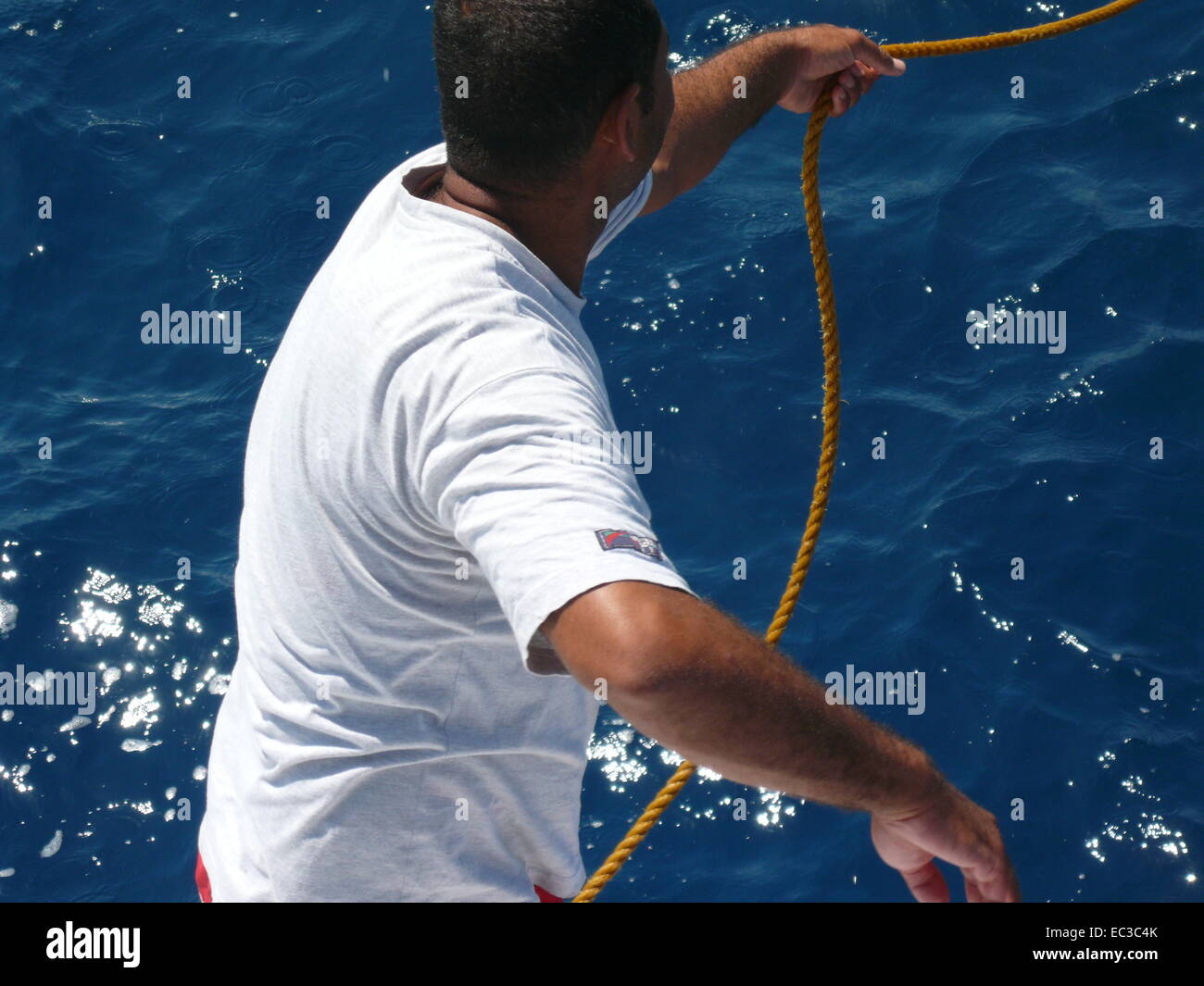 Throwing rope hi-res stock photography and images - Alamy