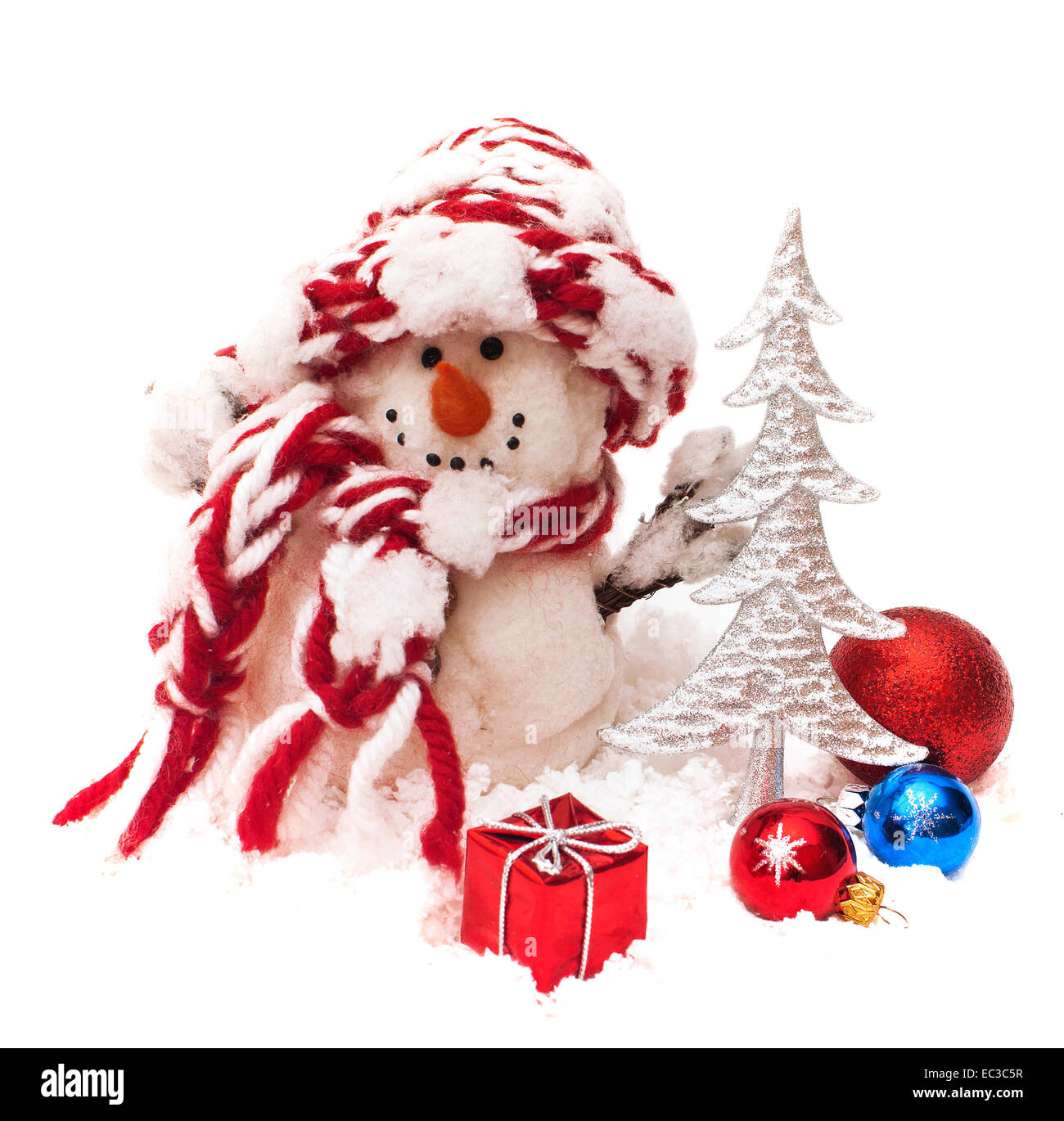 Snowman red Cut Out Stock Images & Pictures - Alamy