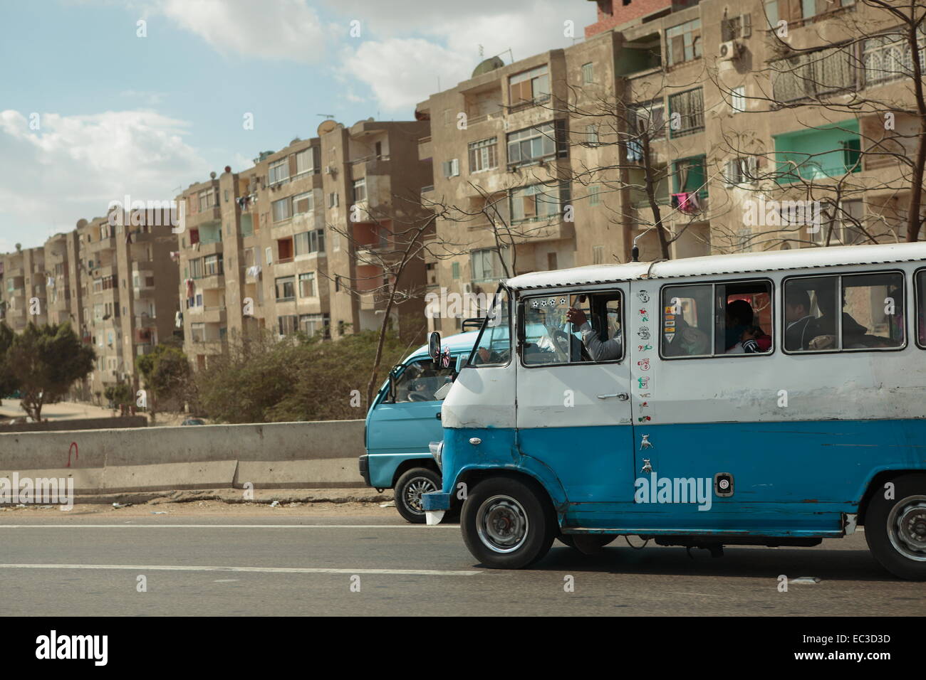 Cairo buses hi-res stock photography and images - Alamy