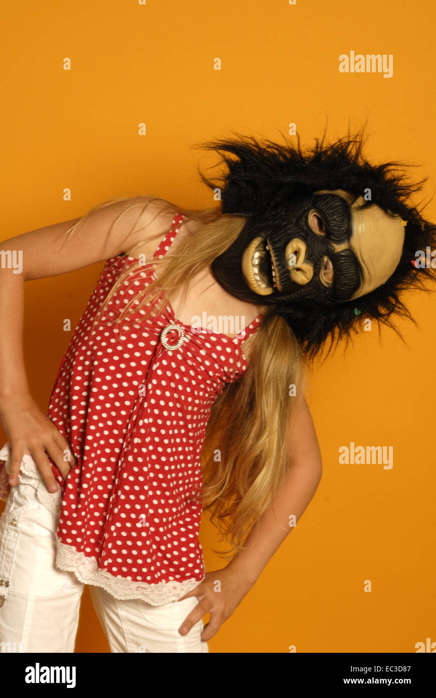 Monkey wearing close hi-res stock photography and images - Alamy