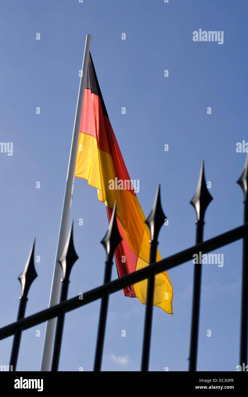 German Flag Pole High Resolution Stock Photography and Images - Alamy