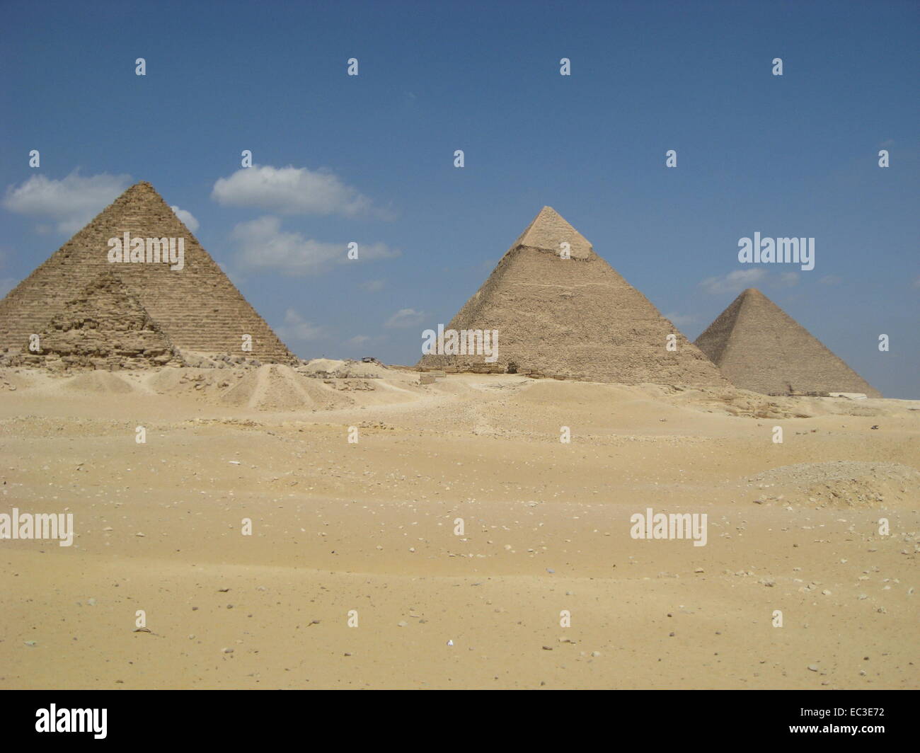 Egypt pyramids of Gizeh Stock Photo - Alamy