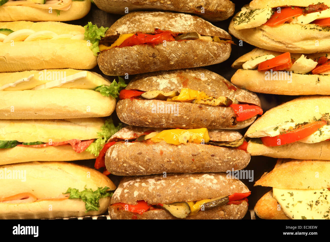 German sandwiches hi-res stock photography and images - Alamy