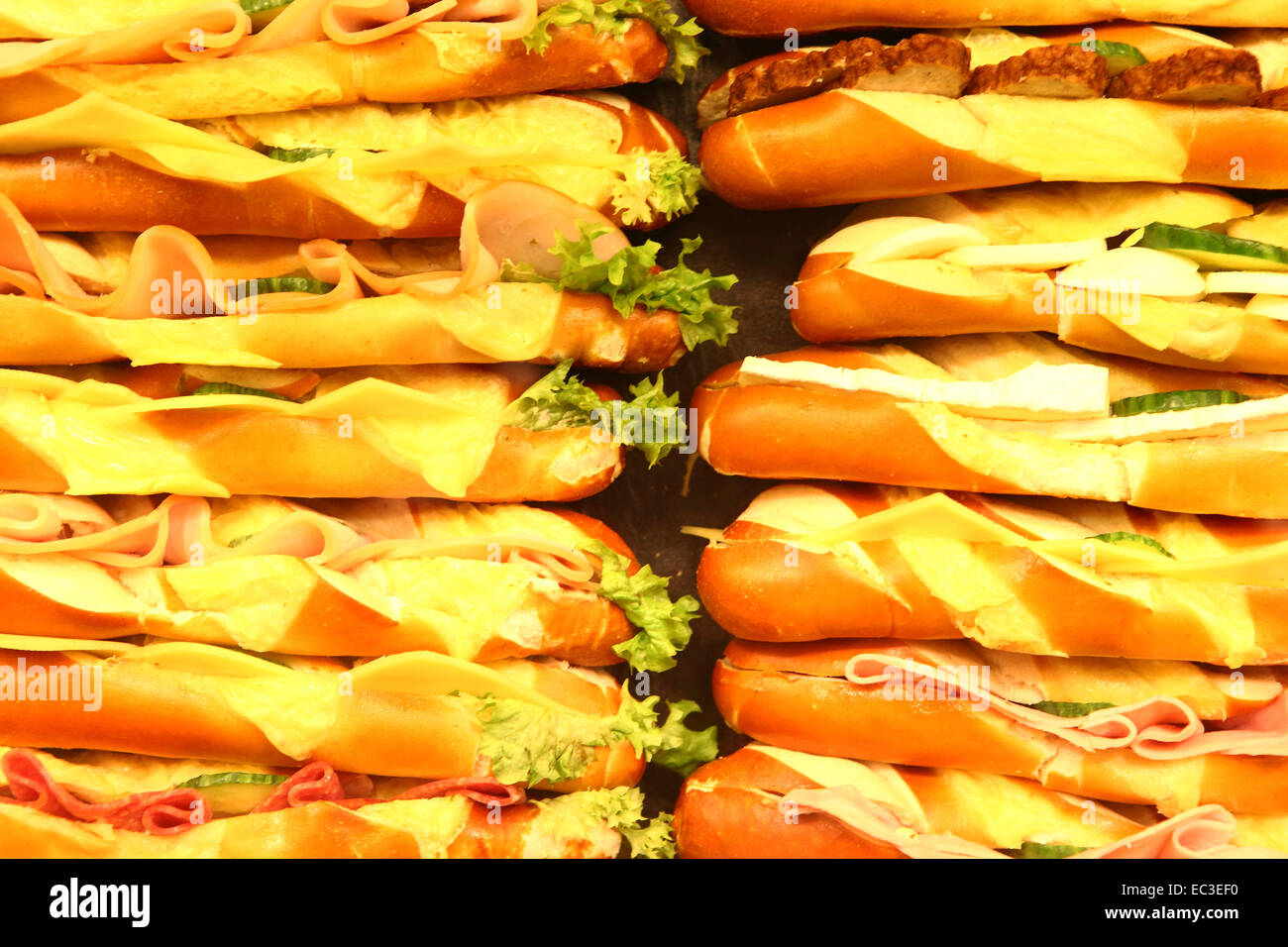 German sandwiches hi-res stock photography and images - Alamy