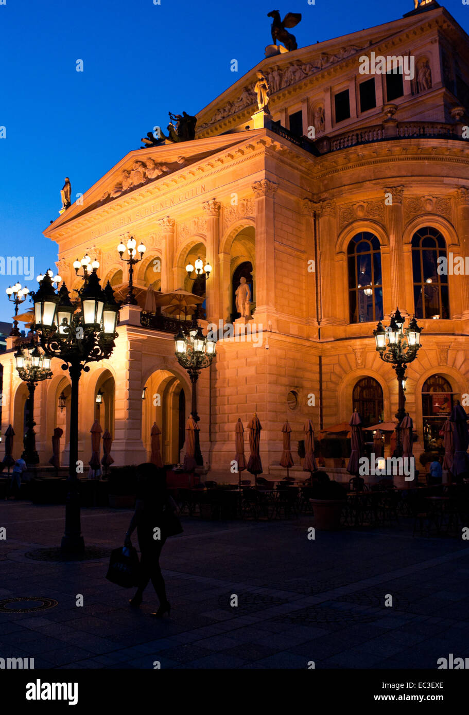 The Old Opera, Frankfurt Main Stock Photo - Alamy