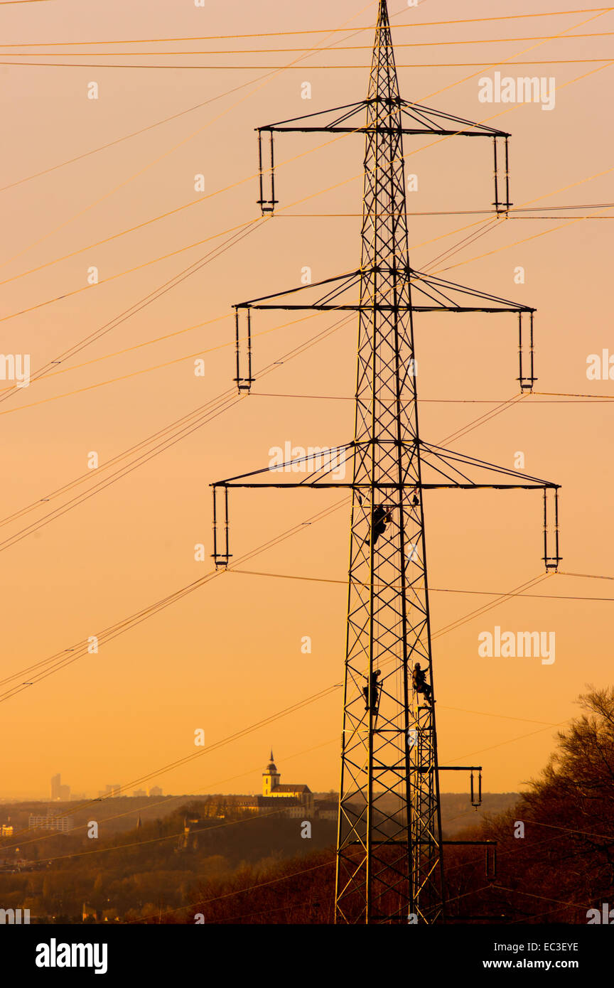 Powerline power line hi-res stock photography and images - Alamy