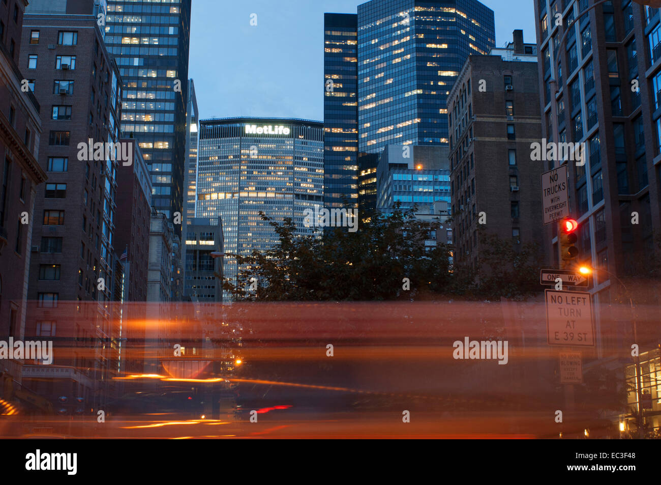 MetLife Building in Lower Midtown . 200 Park Avenue. The first project ...