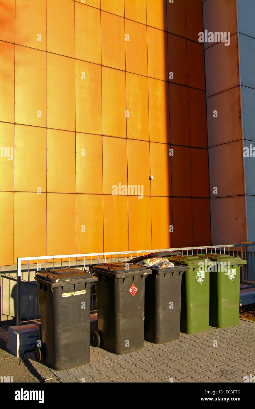 Bins residual waste recycling hi-res stock photography and images - Alamy