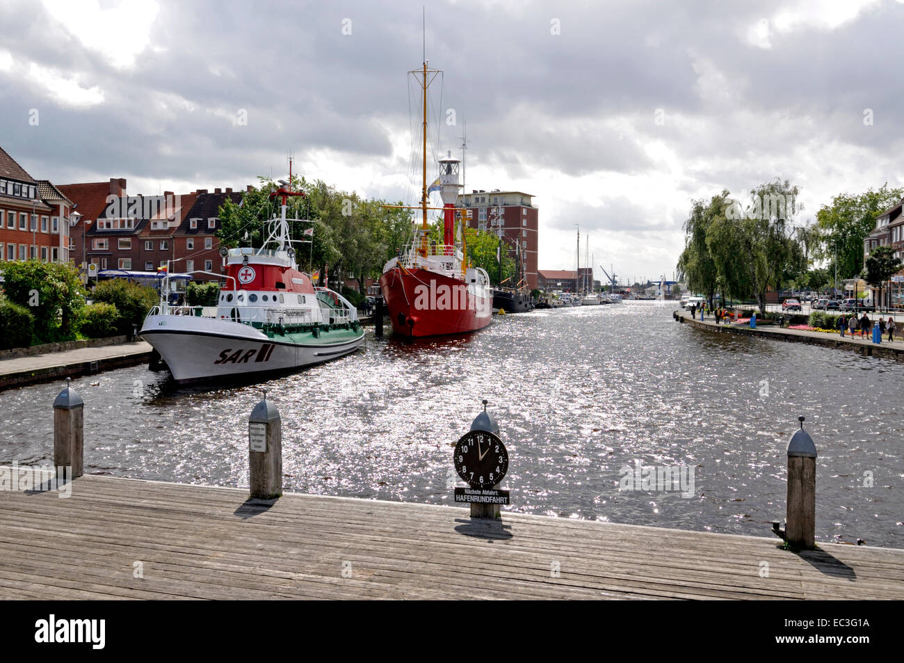 Harbour, Emden, Germany Stock Photo - Alamy