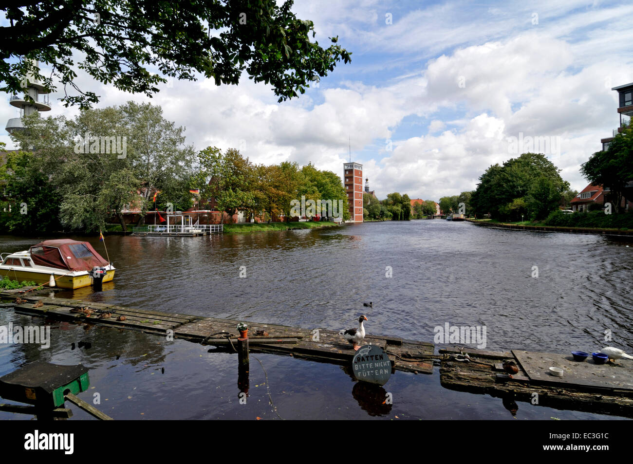 Harbour Area, Emden, Germany Stock Photo - Alamy