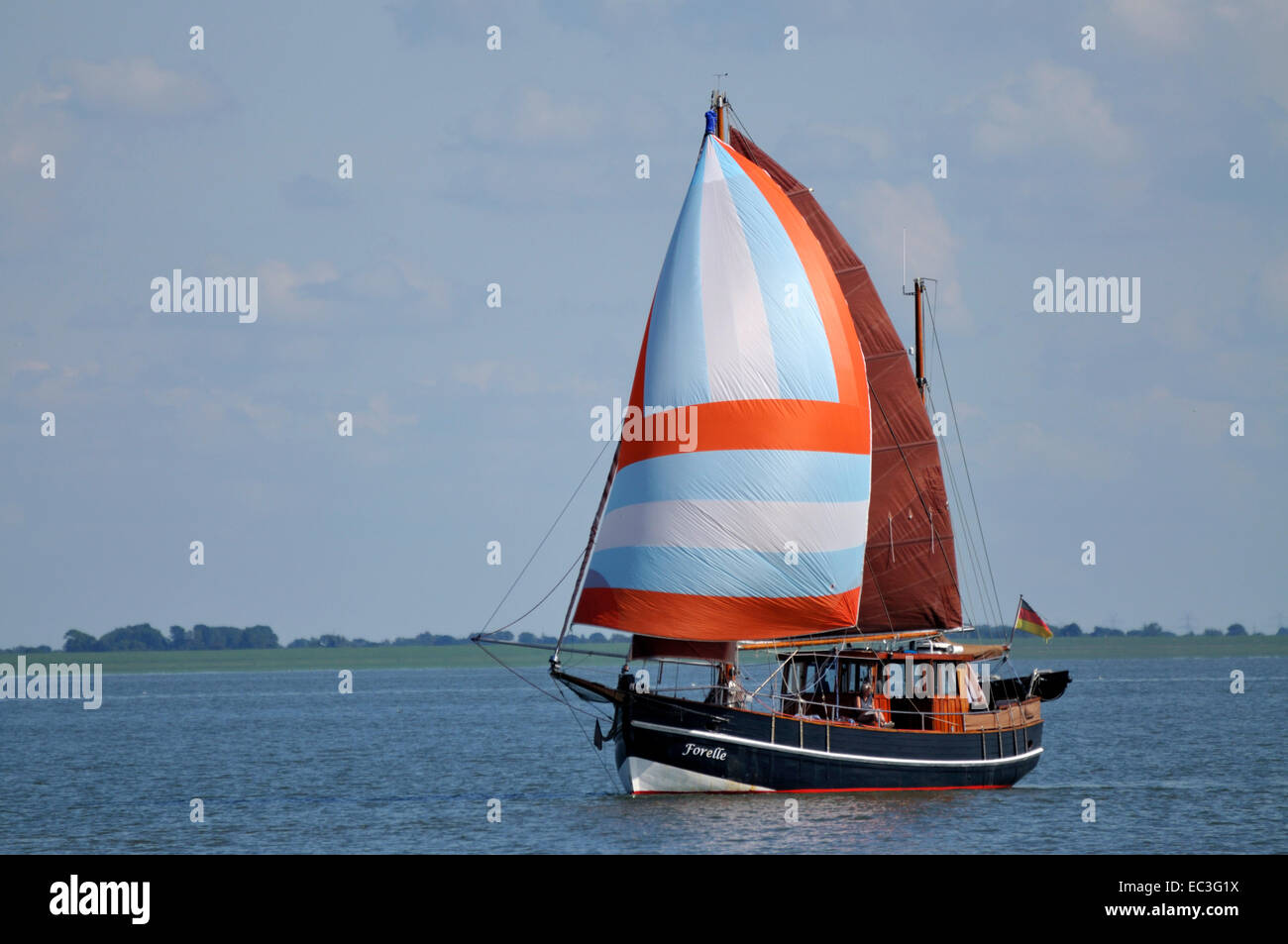 Sailing Trip, Sailing Boat, Germany Stock Photo - Alamy