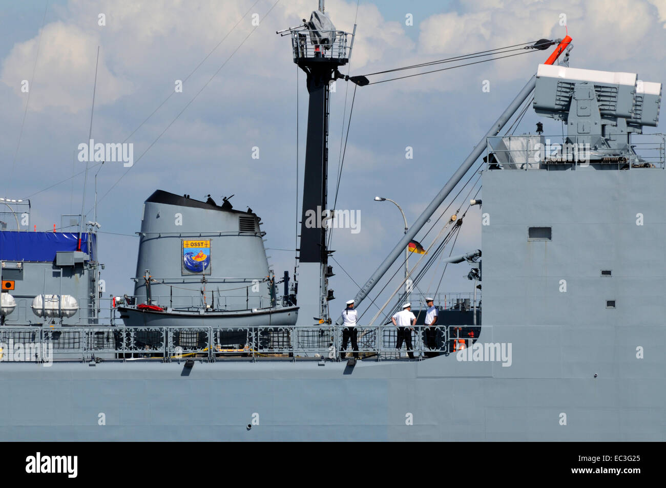 Navy, German Armed Forces, Ship, Marines, Wilhelmshaven, Germany Stock ...