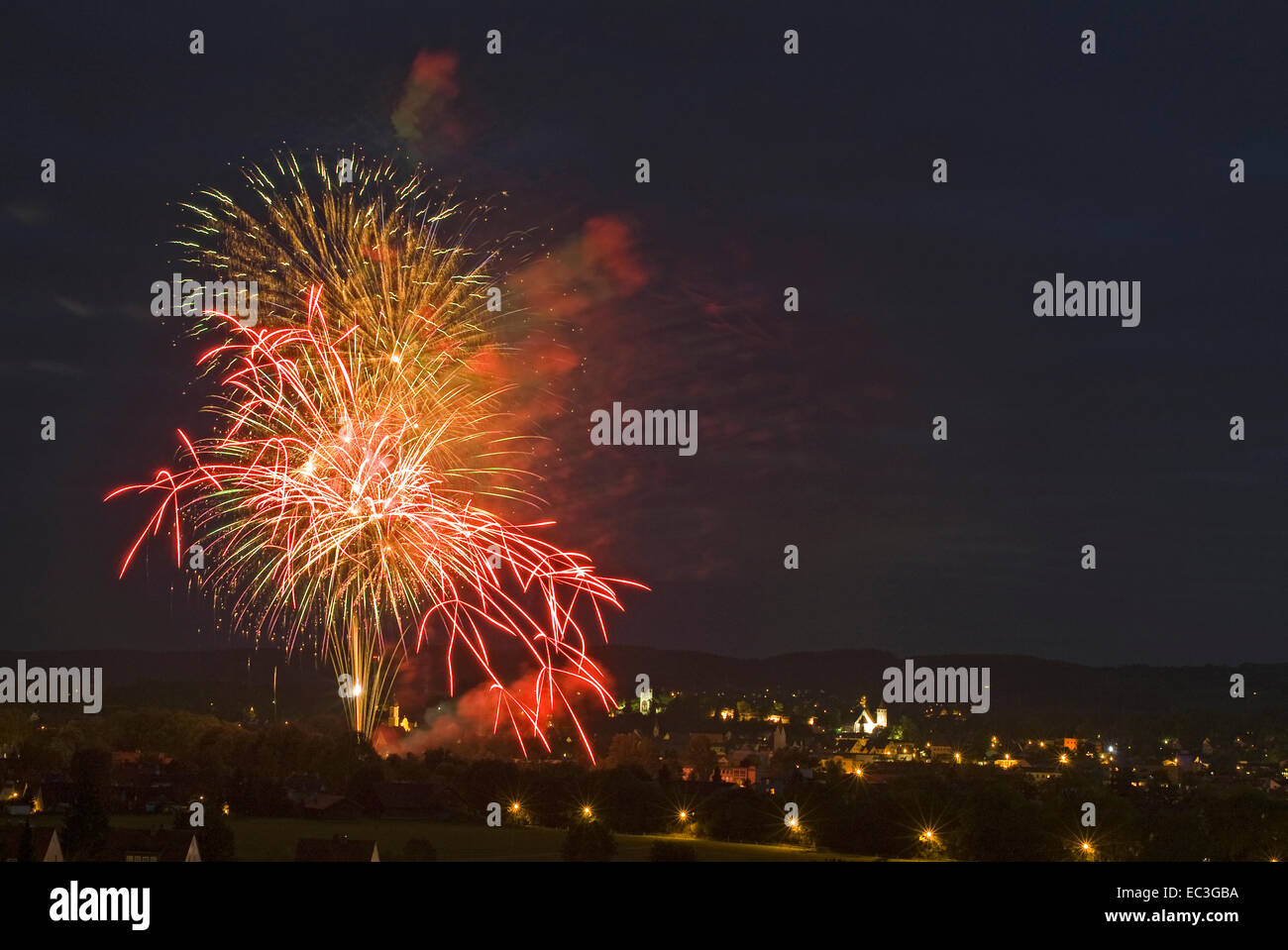 Fireworks in the Sky Stock Photo - Alamy