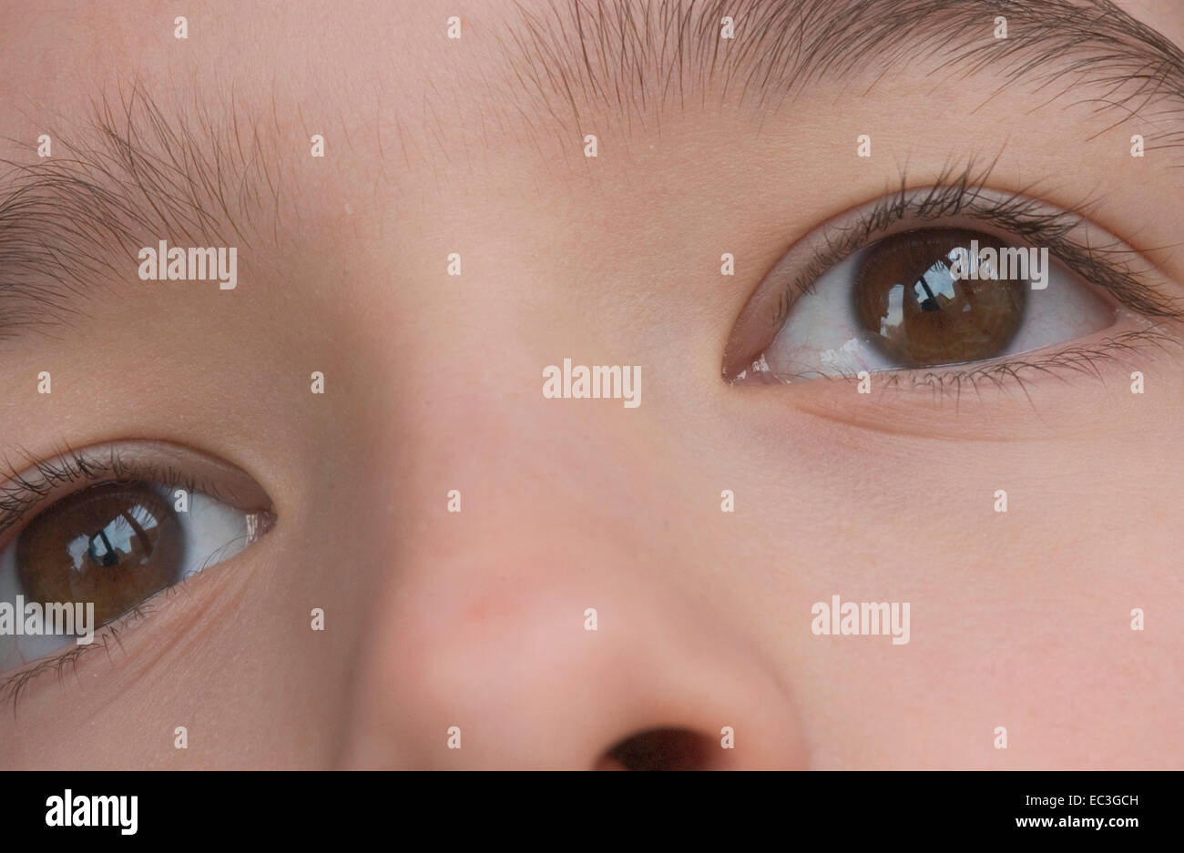 Eyes of Child Stock Photo - Alamy
