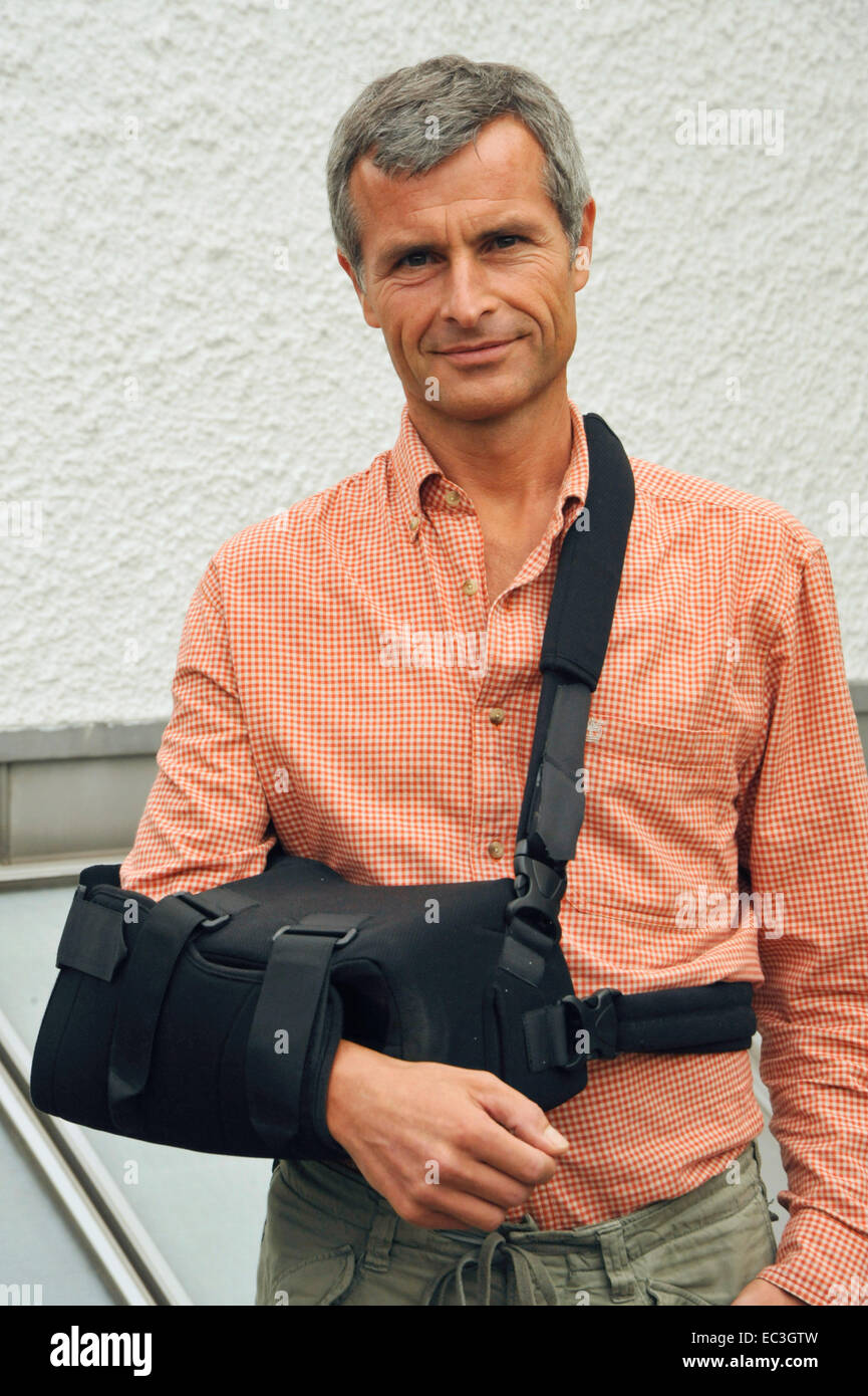 Man after Accident Stock Photo - Alamy