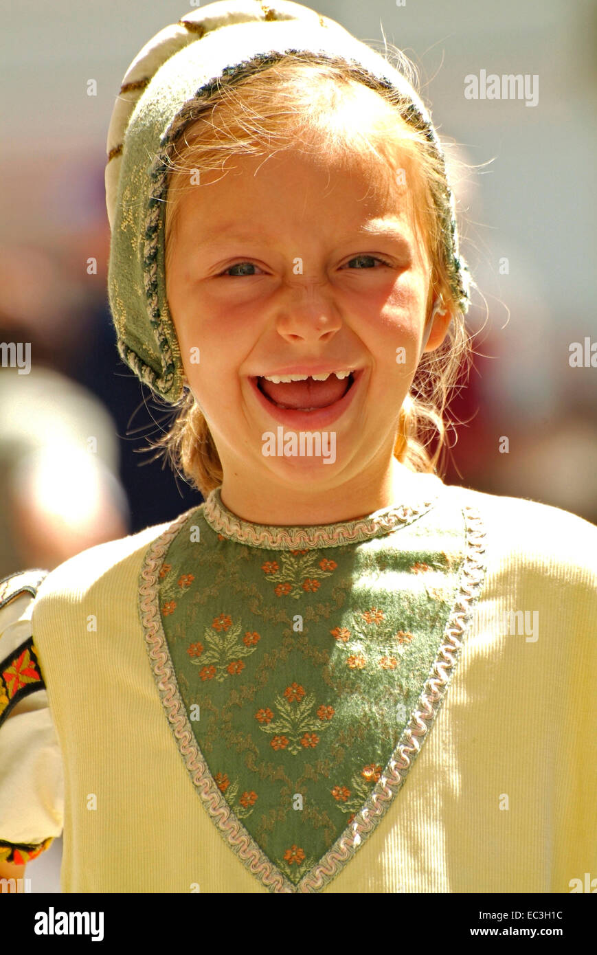 Girl wearing Traditional Costume, Bavaria, Germany Stock Photo - Alamy