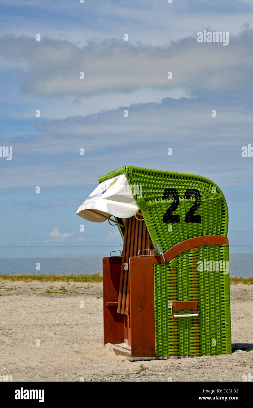 beach wicker chair Stock Photo - Alamy