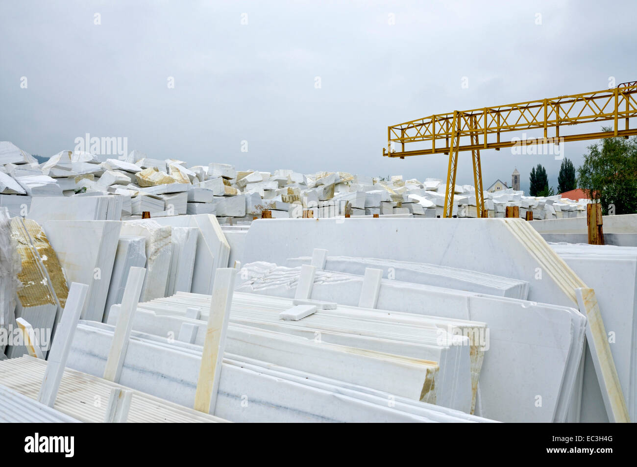 marble industry in south tyrol Stock Photo - Alamy