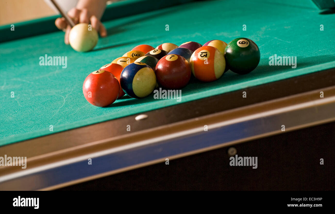 Billiard parlour hi-res stock photography and images - Alamy