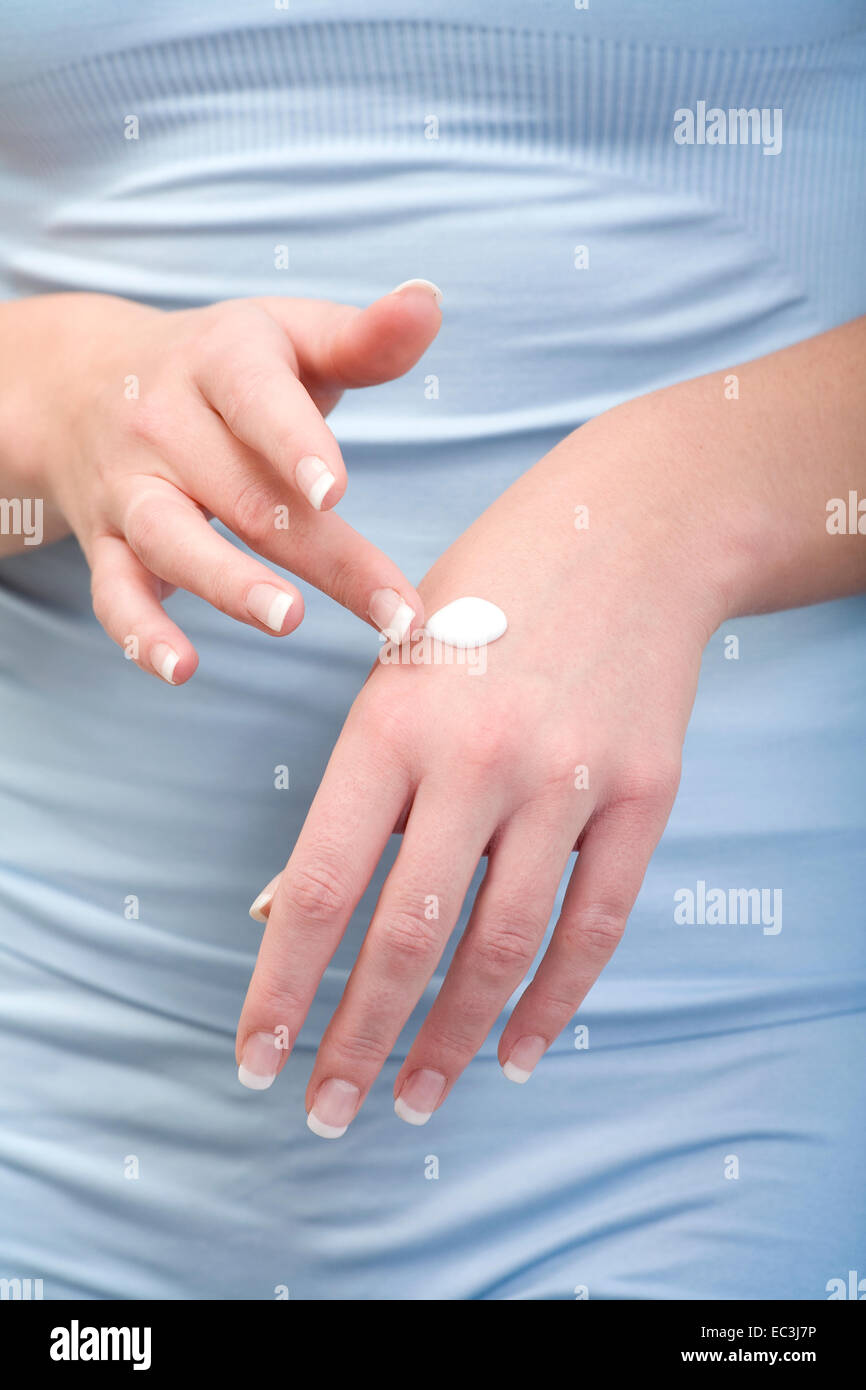 Hygiene hand cream hi-res stock photography and images - Alamy