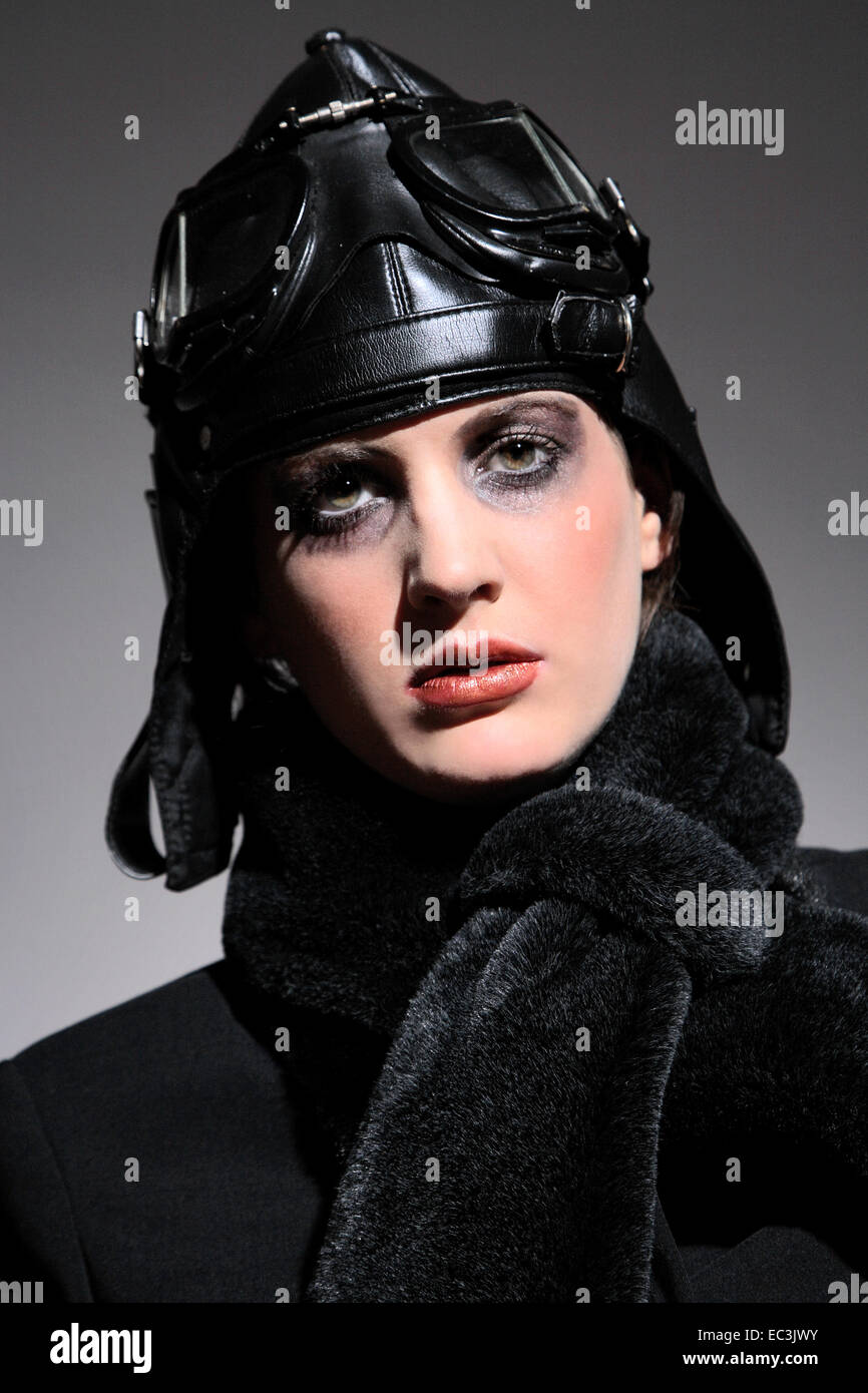 Aviator cap hi-res stock photography and images - Alamy