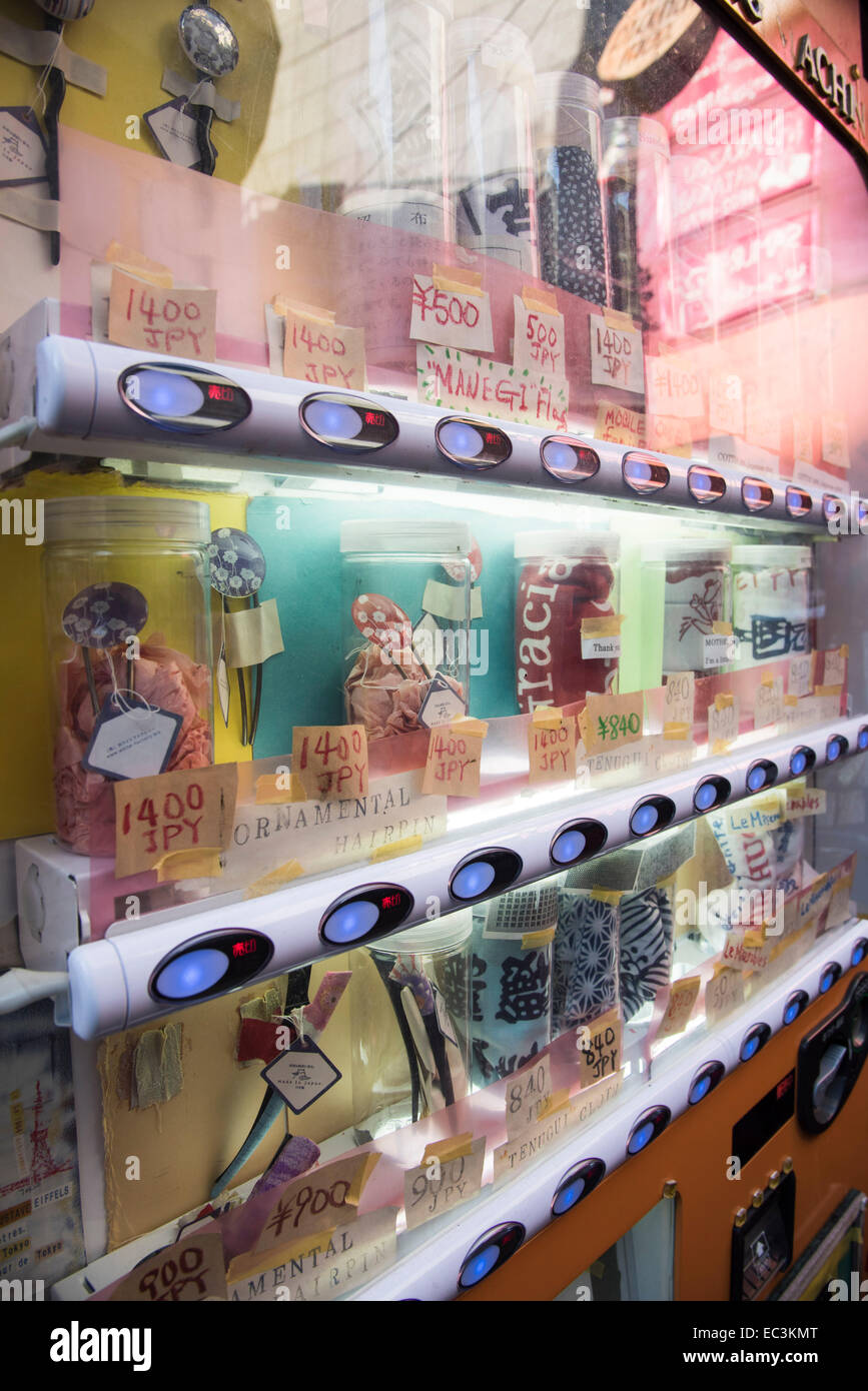 Japanese souvenir vending machine,Shibuya,Tokyo,Japan Stock Photo - Alamy