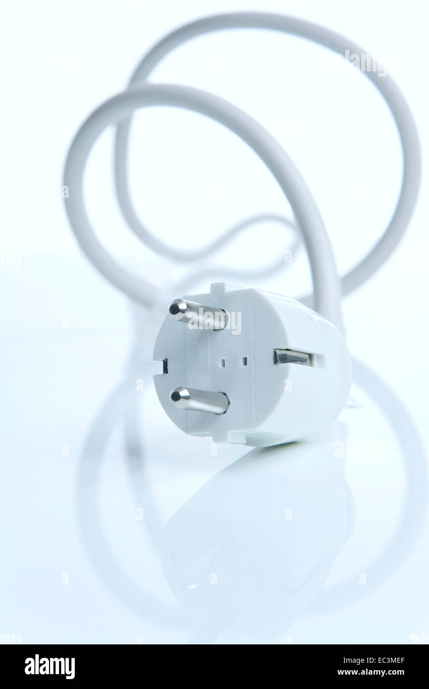 Cable and Plug Stock Photo - Alamy