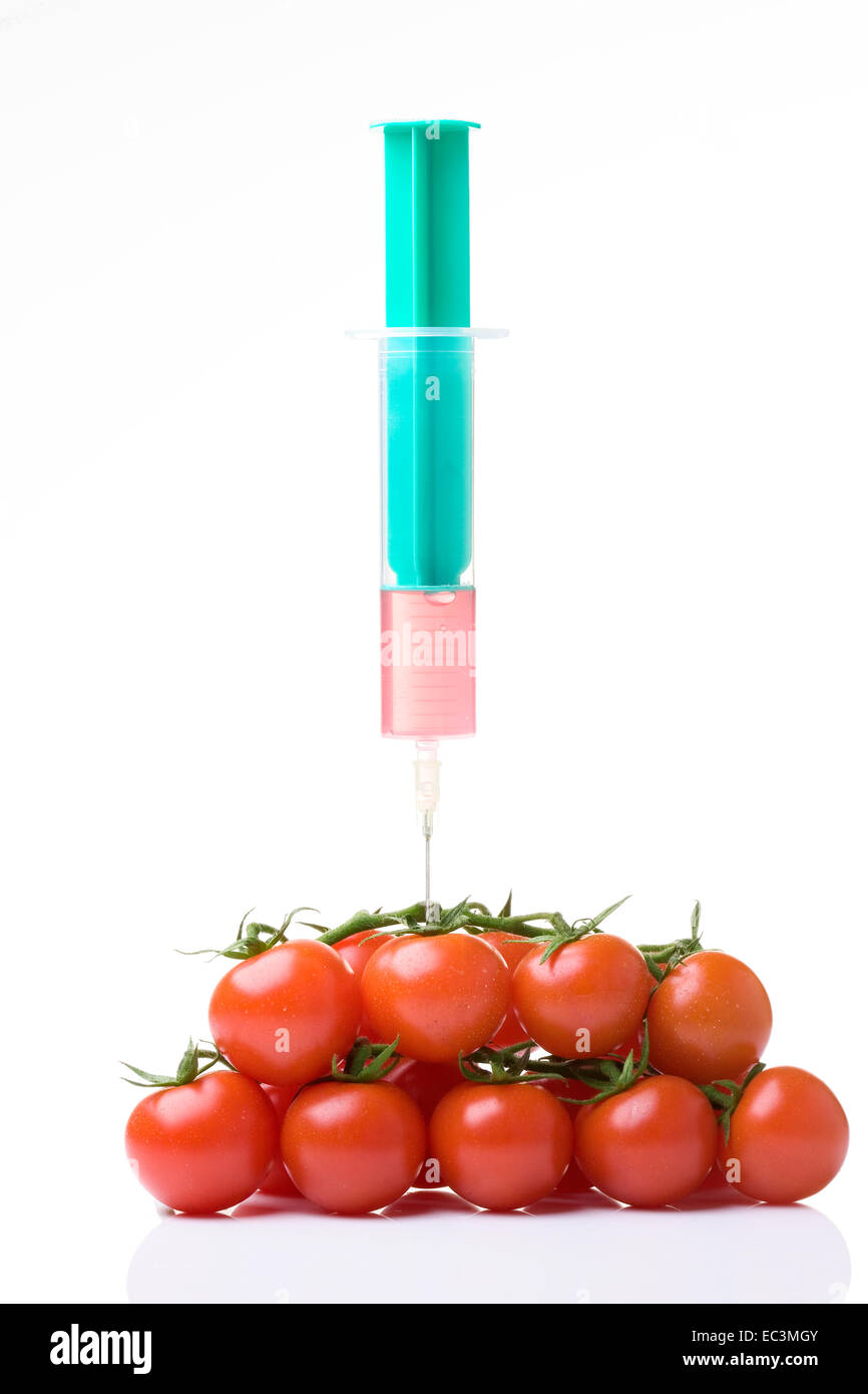 Genetic Engineering on Food Stock Photo - Alamy
