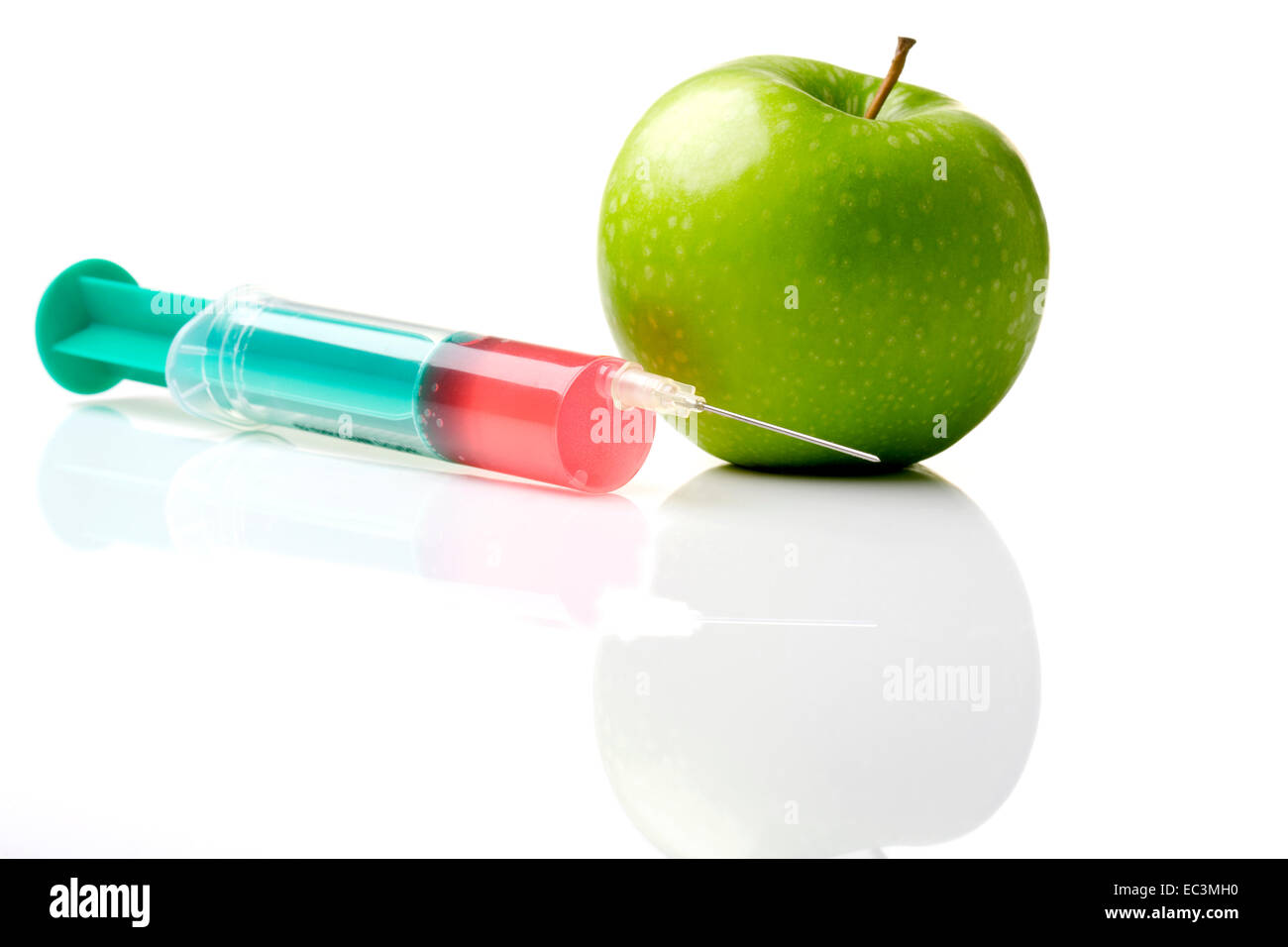 Genetic Engineering on Food Stock Photo - Alamy