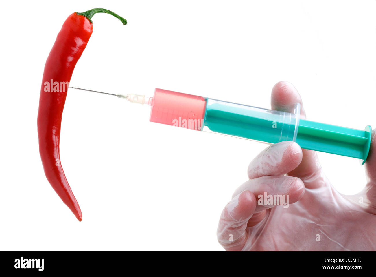 Genetic Engineering on Food Stock Photo - Alamy