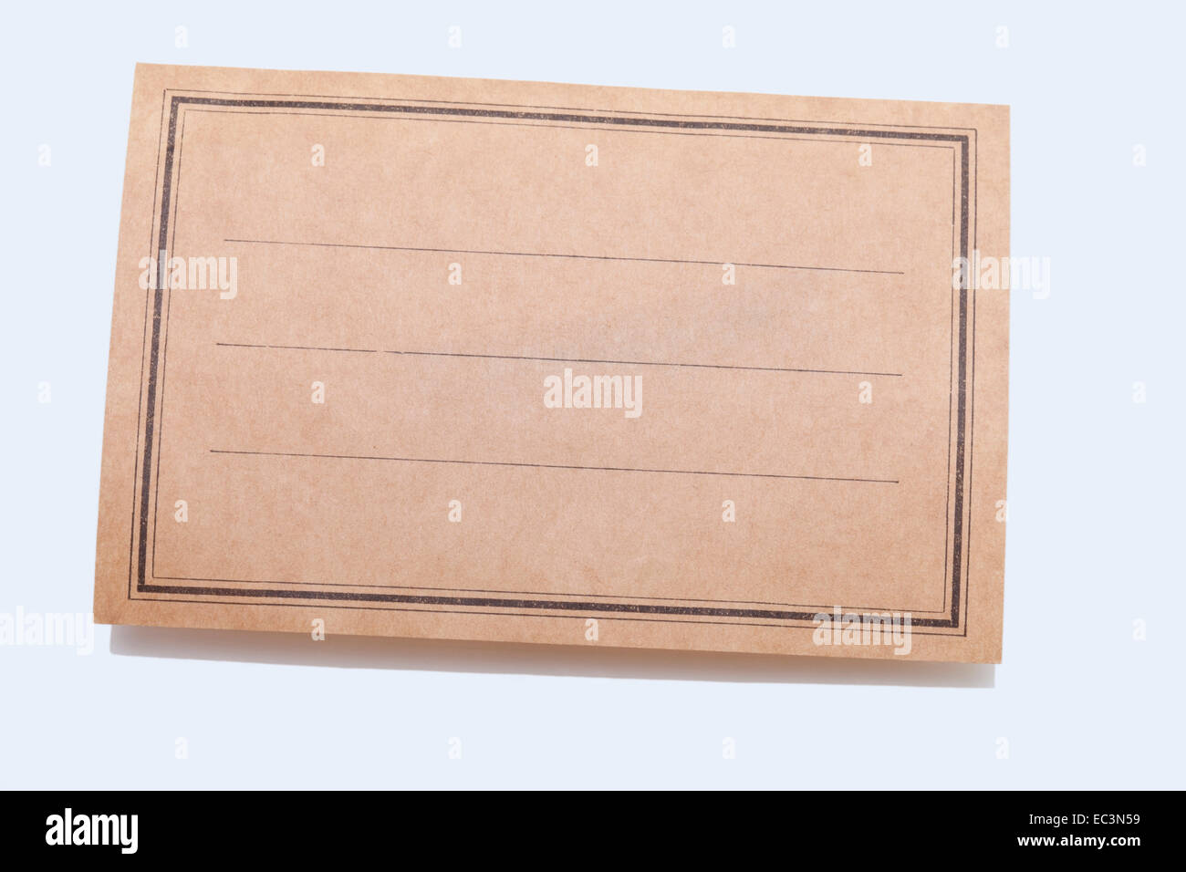 Old paper labels hi-res stock photography and images - Alamy