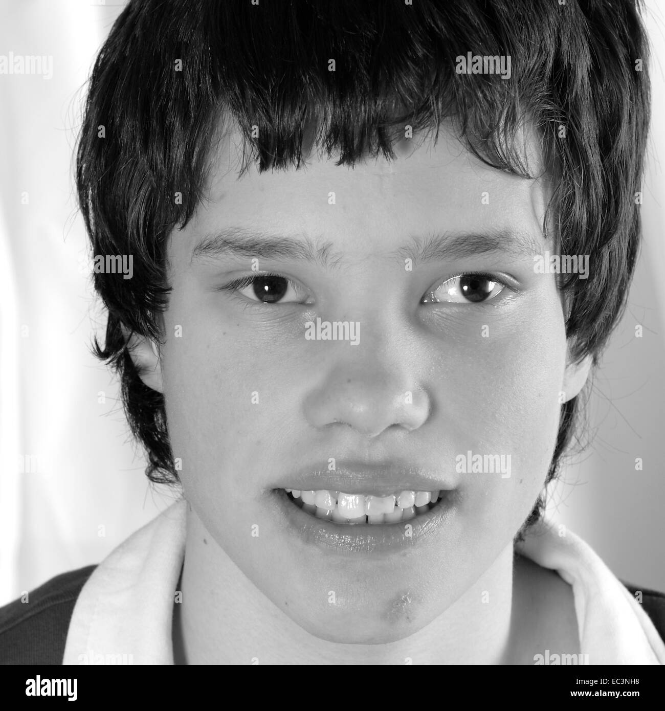 Disturbed boy not man Black and White Stock Photos & Images - Alamy