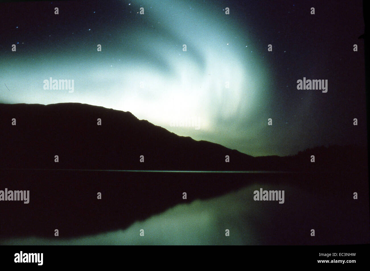 Polar Light in Canada, Yukon Territories Stock Photo - Alamy