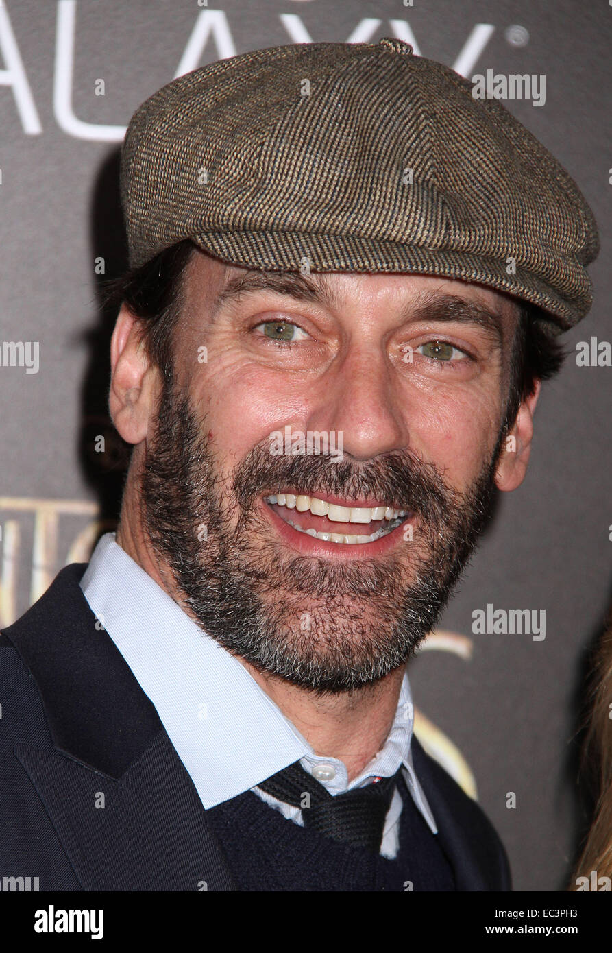 New York, New York, USA. 8th Dec, 2014. Actor JON HAMM attends the ...
