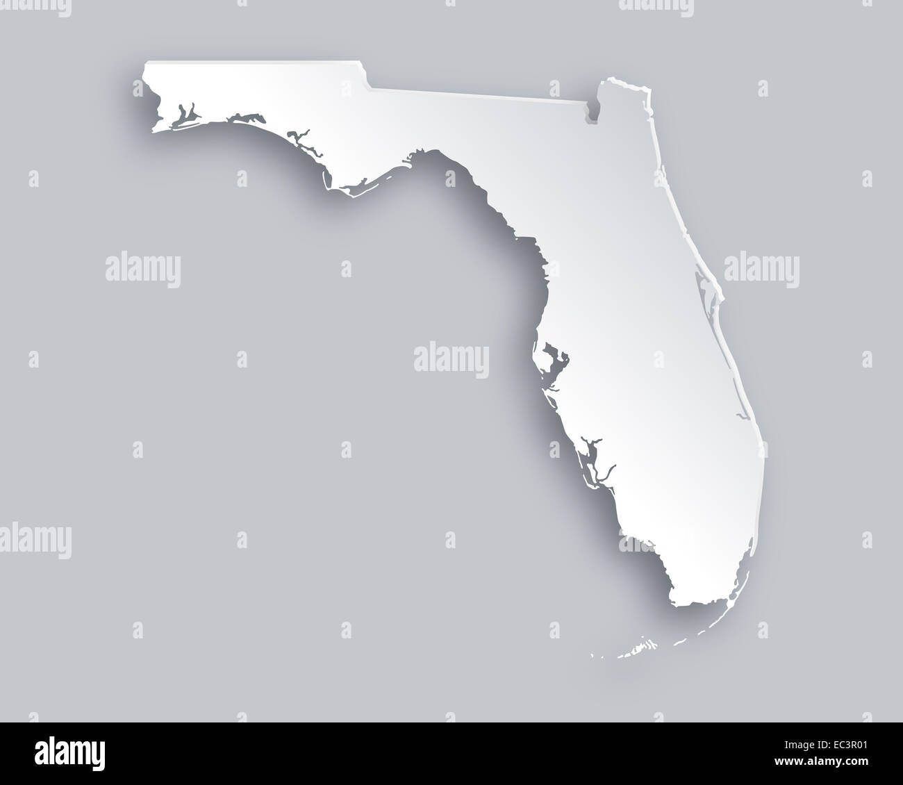 Florida Map High Resolution Stock Photography and Images - Alamy