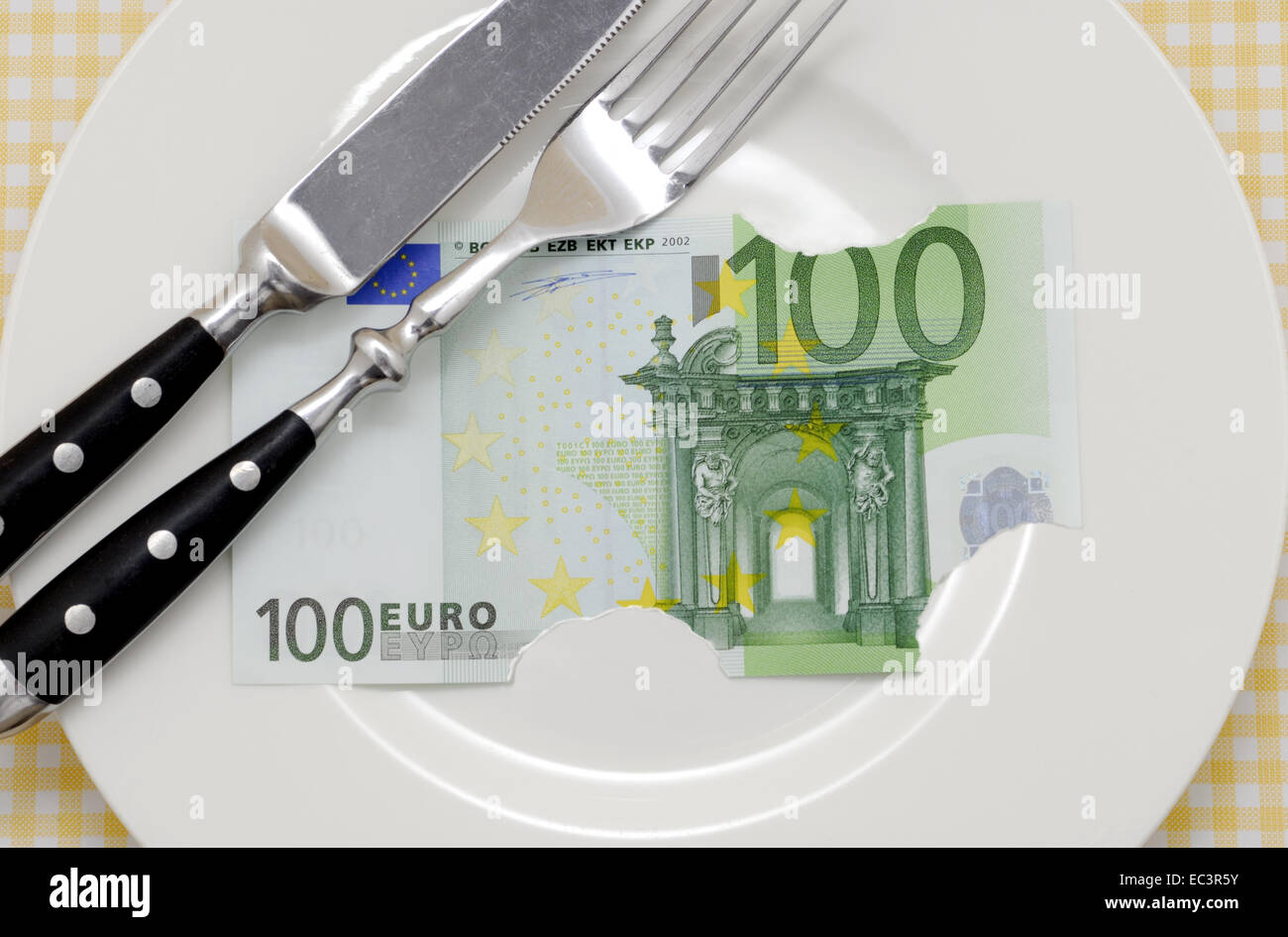 Bite mark money hi-res stock photography and images - Alamy