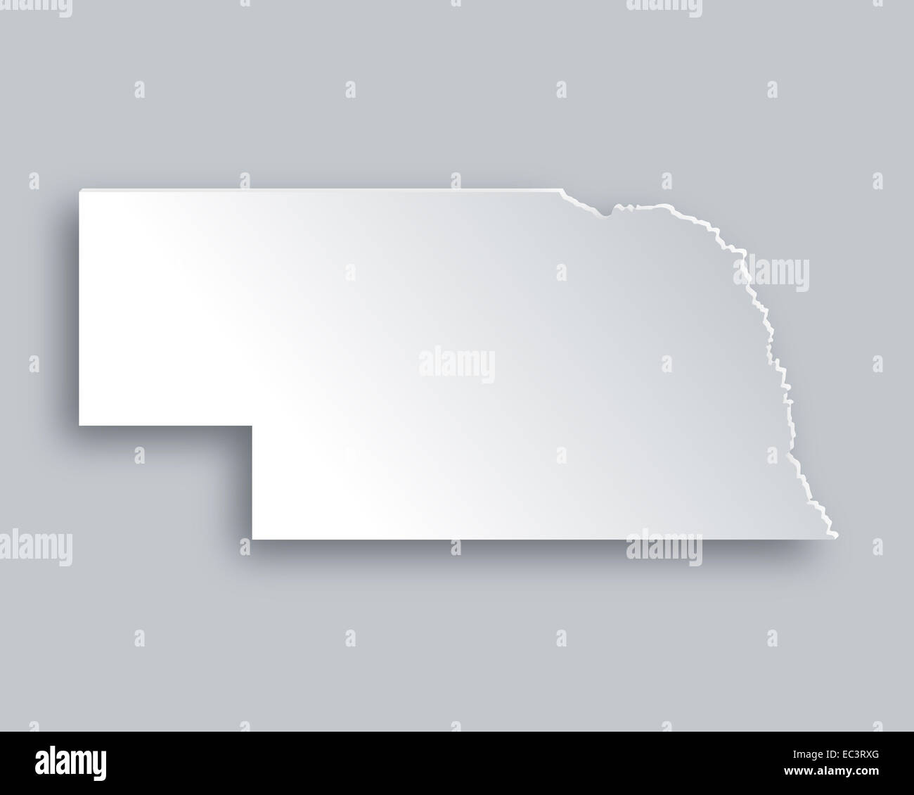Nebraska geography map