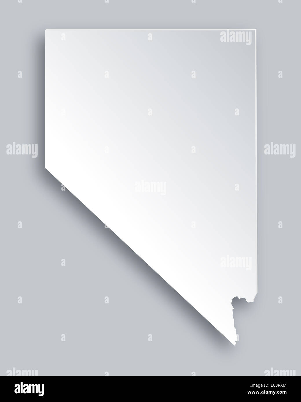 nevada geographic map