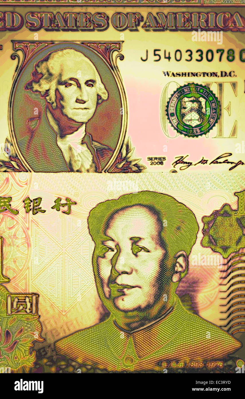Us dollars chinese renminbi hi-res stock photography and images - Alamy