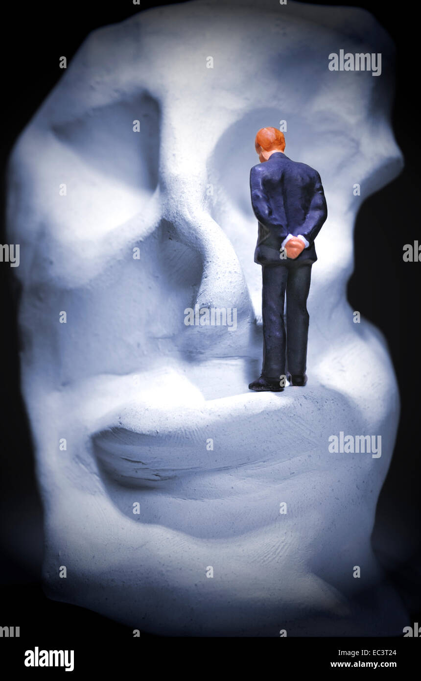 Face distorted hi-res stock photography and images - Alamy