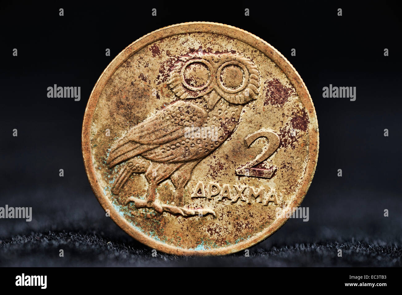 Greek drachmas hi-res stock photography and images - Alamy