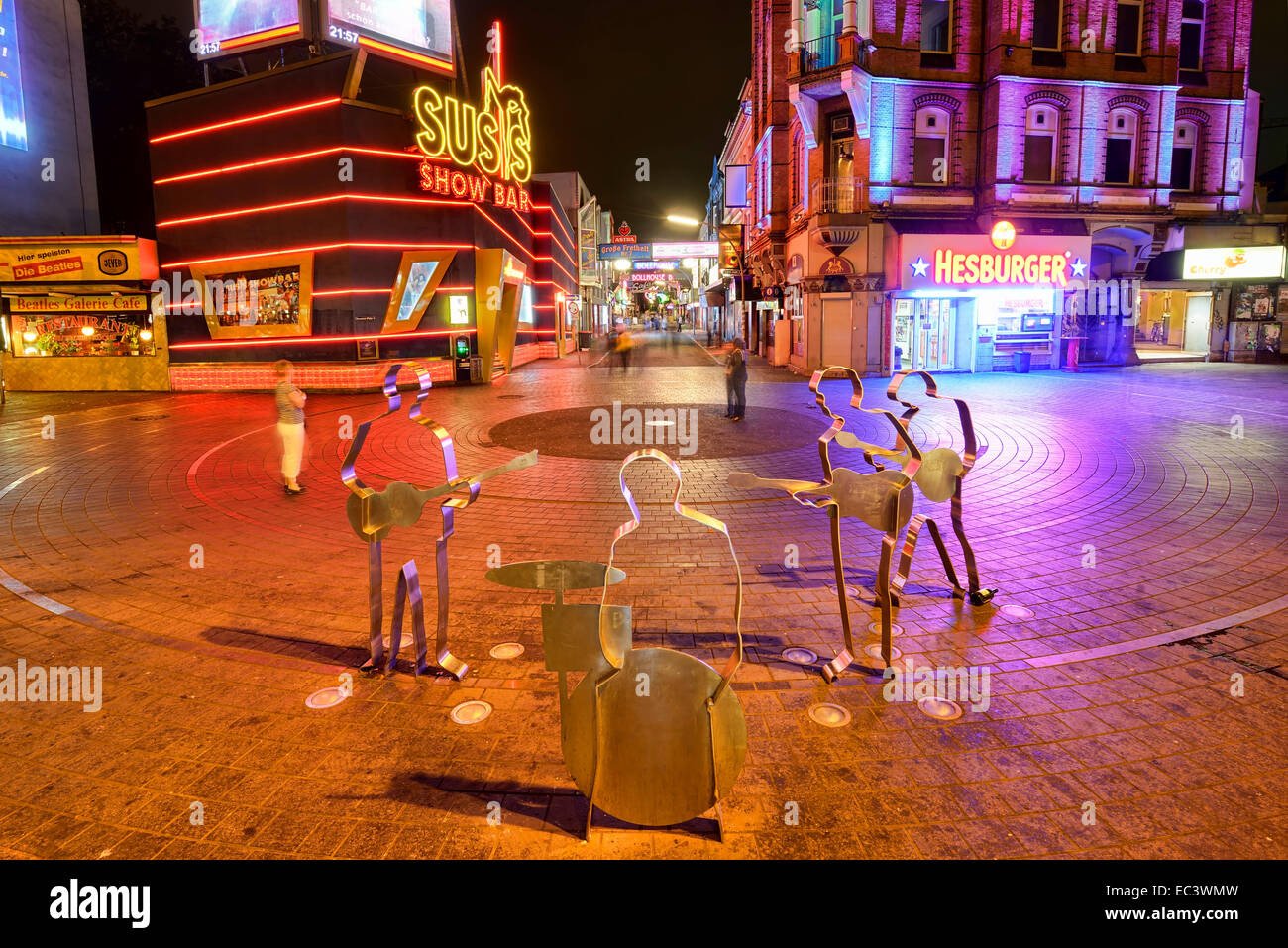 Grosse freiheit at night hi-res stock photography and images - Alamy