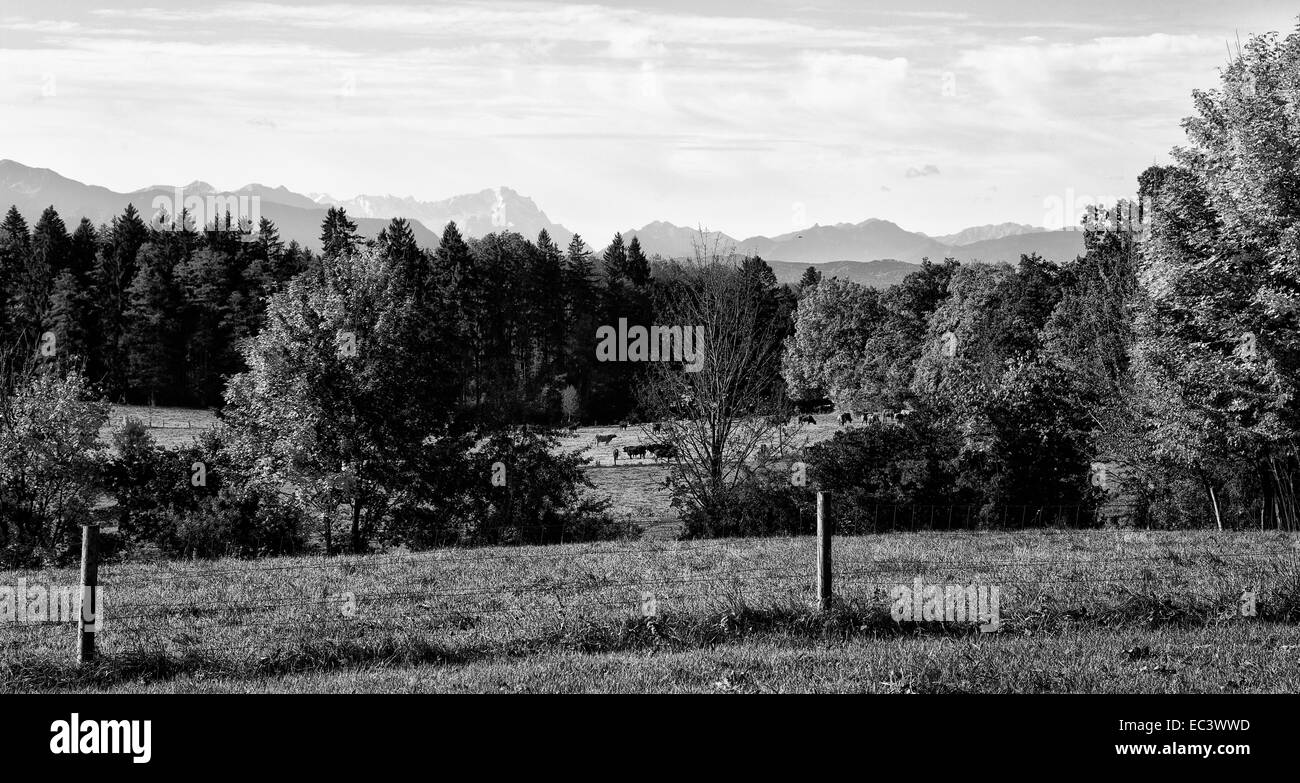 Bavarian Landscape, Germany Stock Photo - Alamy