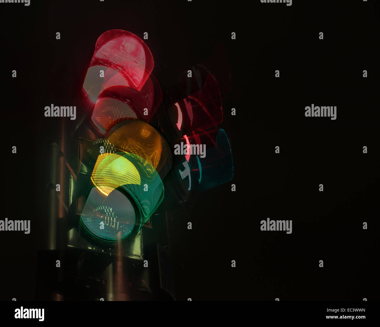 Unclear road signs hi-res stock photography and images - Alamy