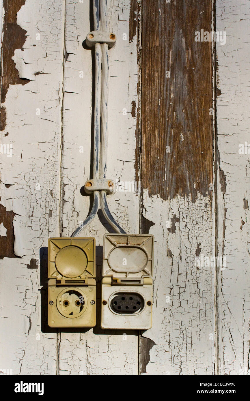 Old Power Socket High Resolution Stock Photography and Images - Alamy