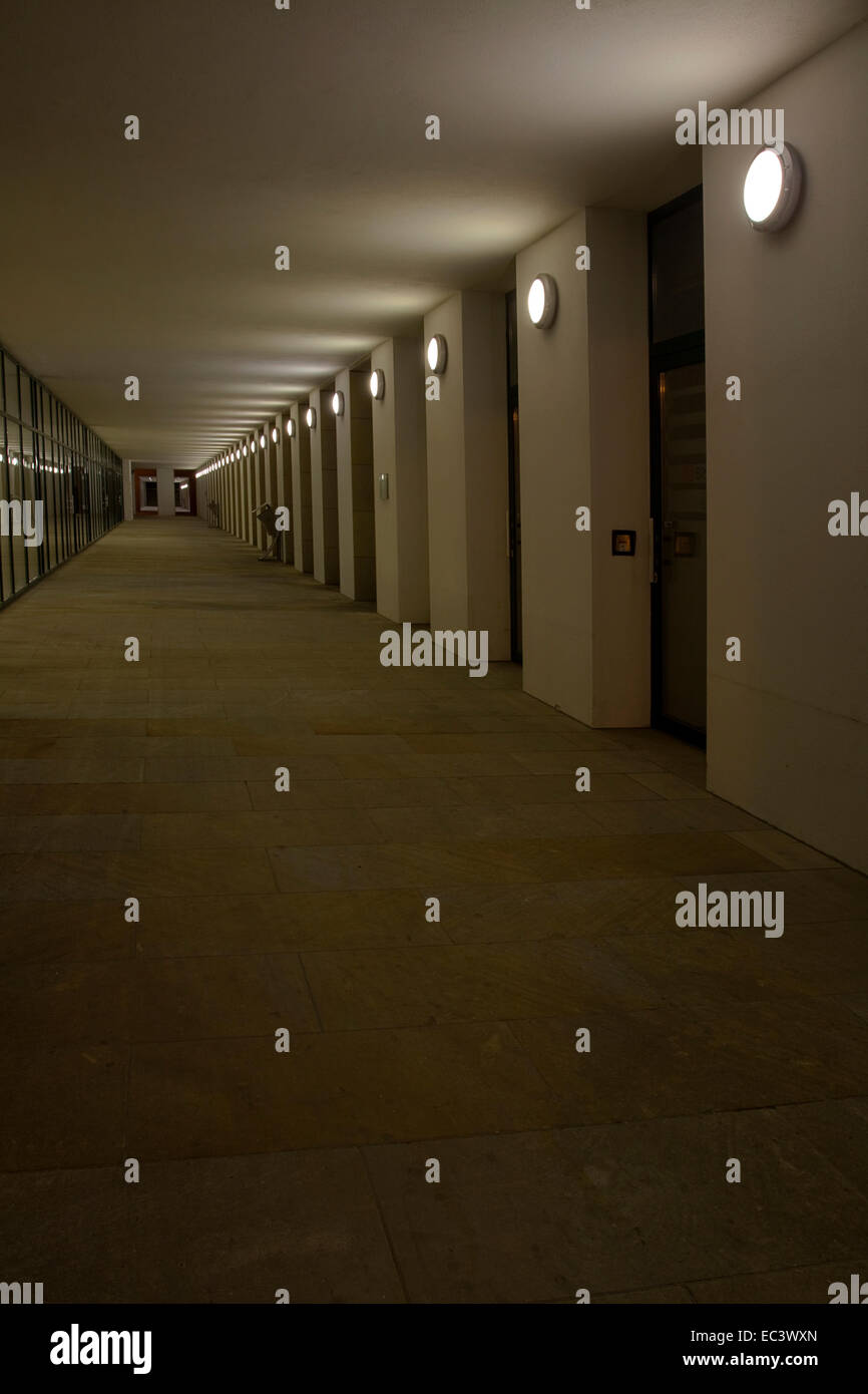 Hallway by Night Stock Photo - Alamy