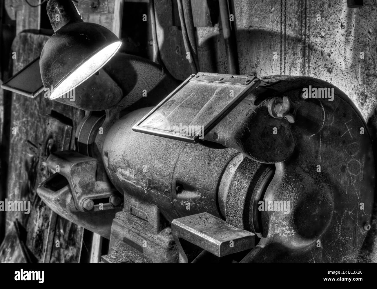 Grinding tool Black and White Stock Photos & Images - Alamy