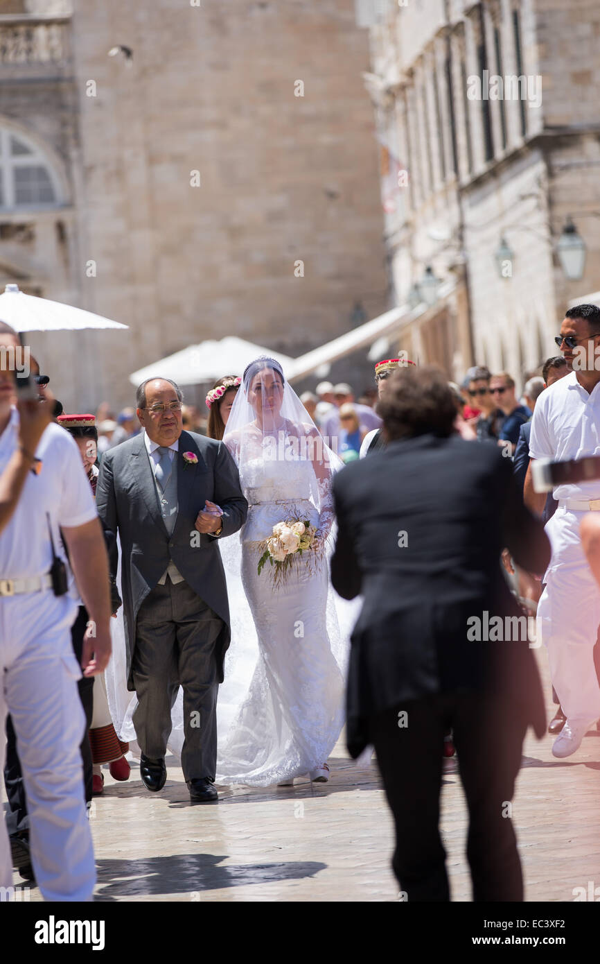 The wedding of Fabiola Beracasa and Jason Beckman in the Sponza Palace ...