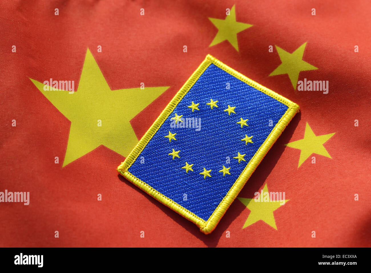 Chinese flag union flag hi-res stock photography and images - Alamy