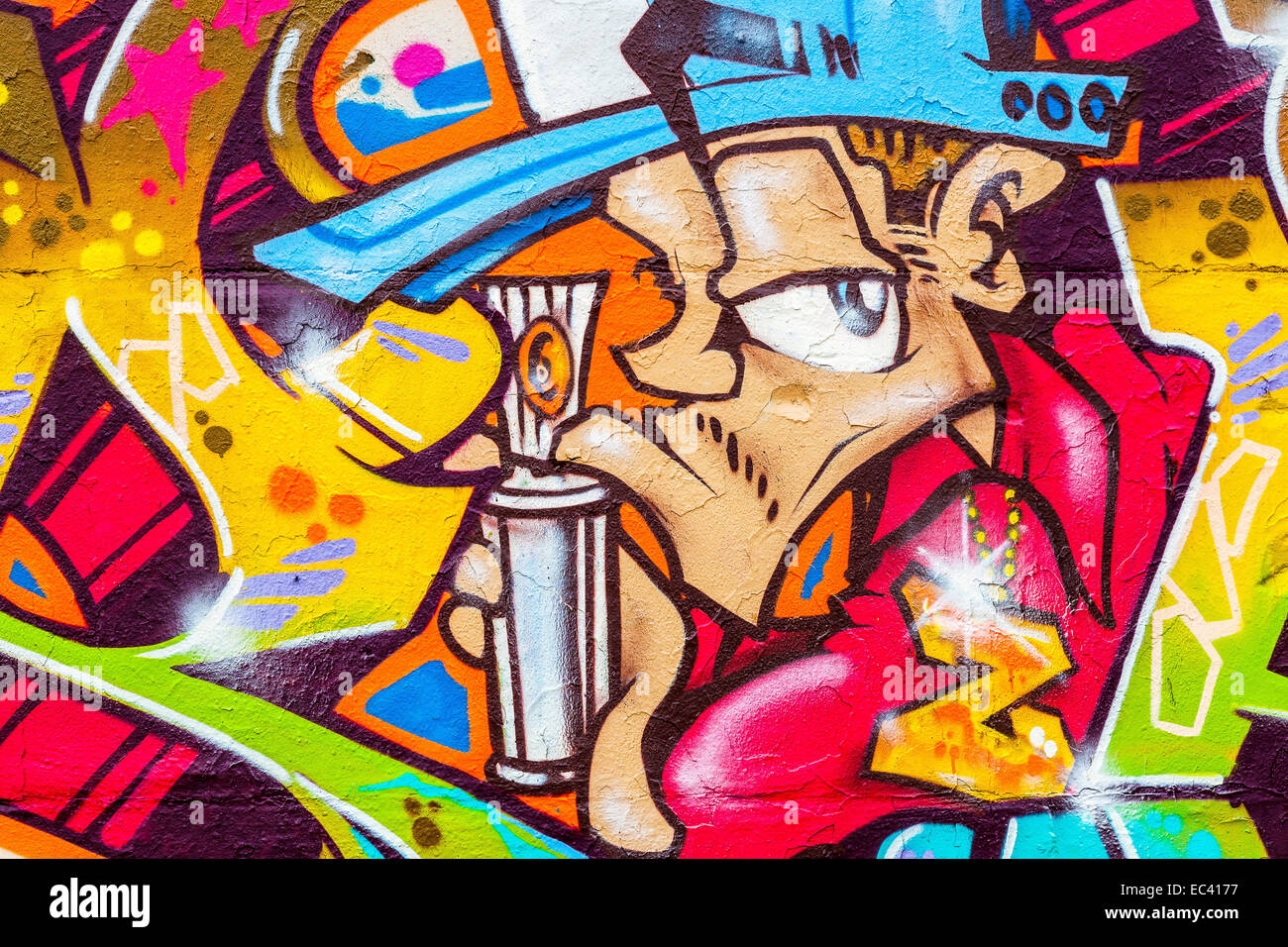 Airbrush illustrations hi-res stock photography and images - Alamy